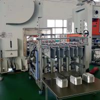 China LK-T63 Food Container Aluminum Foil Punching Machine Customized Design Tray Making Line for sale