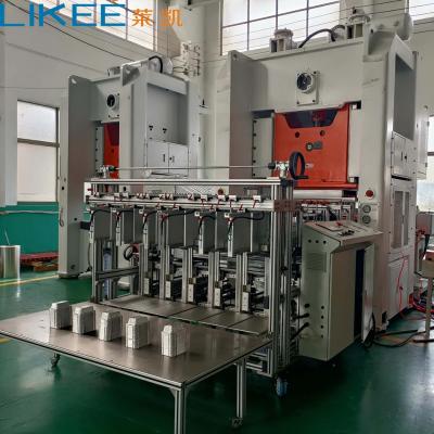 China 1250 × 1000 Mm Bed Plate Dimensions Aluminum Foil Plate Machine Mitsubishi Inverter Direct for sale