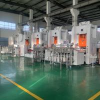 China LK-T130 Clean Surface Rectangular Disposable Aluminum Foil Tray 1 LB Making Machine for sale