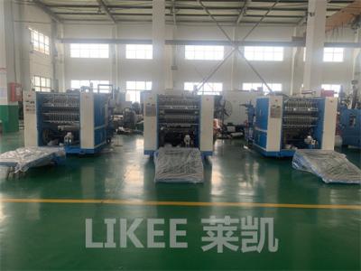 China 27KW V Shape Interfolded Pop Up Aluminum Foil Sheet Continuous Extraction Machine for sale