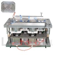 China Customized Aluminum Foil Container Mold for Wrinkle Wall Smooth Wall and Full Folded Reverse Edge Rolling Styles for sale