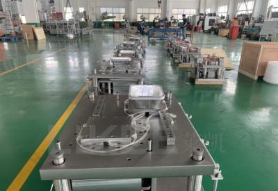 China Imported Guider Sleeve Disposable Aluminium Foil Containers Mould For Fast Food for sale