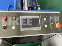 China Semi Automatic House Foil Rewinding Machine With 2 Spindles And Manual Gluing Way for sale