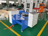 China Mitsubishi PLC Semi Automatic Foil and Baking Paper Cutter Rewinding Machine for Manual Gluing for sale