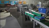 China Automatic PLC Control Foil Paper Packing And Sealing Machine With Hot Melt Adhesive for sale