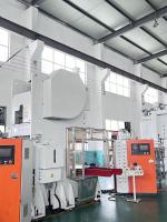 China Mitsubishi Servo Motor Driven Aluminium Foil Plastic Food Container Making Machine Easy Using for sale