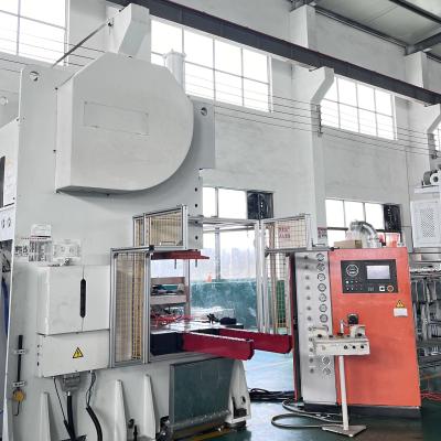 China 3 Cavities C Type Customized Design Aluminium Foil Container Making Machine 12000Pcs/hour for sale