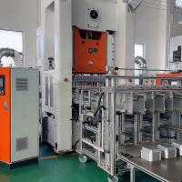 China Fully Automatic SIEMENS Motor Aluminium Foil Container Making Machine with 12000/H Capacity for sale