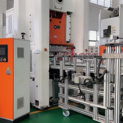 China 35-70 Strokes/min Aluminium Foil Plate Making Machine With 26KW Compressor Power And More Than 10 Years Service Life for sale