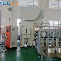 China LK-T63 Hot Selling Rectangular Disposable Aluminum Foil Container 1LB Making Machine for sale