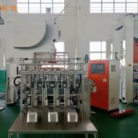 China LK-T63 Fully Automatic Aluminum Foil Container Machine with Stable C Frame Design for 24-Hour Operation for sale