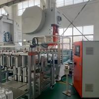 China Mitsubishi PLC Controlled 3 Cavity Aluminium Foil Container Production Line LK-T63 for sale