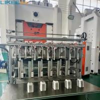 China High Productivity Aluminum Foil Container Production Line with Siemens Motor LK-T130 for sale