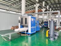 China Automatic Extraction Interfolded Plastic Film Pop Out Sheet Cutter Machine for sale