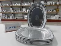 China Fully Automatic 5 Cavities Aluminium Foil Food Container Making Machine for sale