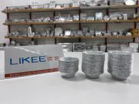 China Takeaway Aluminum Foil Containers Cake Cup Vibrate Making Machine LK-T80 for sale