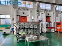 China Full Automatic Aluminium Foil Food Container Machine LIKEE T80 4 Cavities for sale