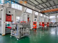 China Full Automatic Aluminium Foil Food Container Machine LIKEE T80 4 Cavities for sale