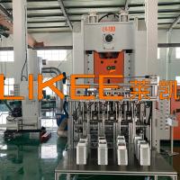 China 1250 × 1000 Mm Bed Plate Dimensions Aluminum Foil Plate Machine Mitsubishi Inverter Direct for sale