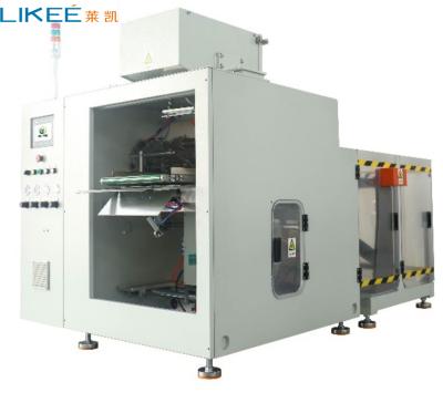 China LK-CF02 Film Roll Rewinding Machine Featuring Enables Reverse Rubbing Function for sale