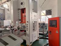 China Aluminium Foil Container Making Machine OEM Recycled Food Gold Strip Tray for sale