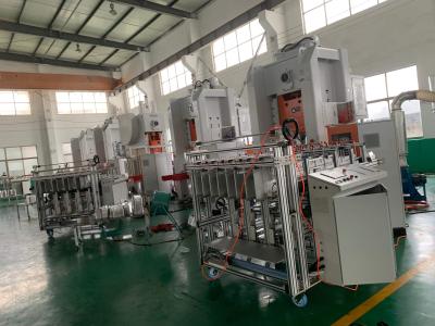 China Aluminium Foil Container Making Machine Barbecue Rectangular Food Grade for sale