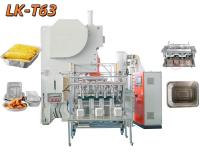 China T63 Aluminium Foil Food Container Baking Line OEM Recycled Aluminum Tray for sale