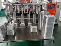 China LK-T80 Round Shape 8011 Aluminum Foil Food Container Silver Color Making Machine for sale