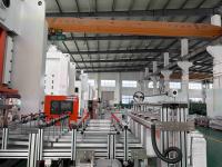 China LK-T80 Rectangle Food Packaging Aluminium Foil Container Household 0.08mm Making Machine for sale