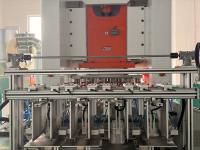 China LK-T80 Aluminum Foil Making Machine with SMC Pneumatic Components 80ton Press Capacity for 24hour Operation for sale