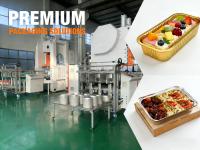 China LK-T63 Fully Automatic Aluminum Foil Container Making Machine for Wrinkle Wall and Smooth Wall Containers with Quick Mold Change in 15 Minutes for sale