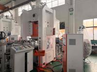 China LK-T80 Aluminum Foil Making Machine with Mitsubishi PLC Touch Screen 80ton Press and 4-Cavity Mold for sale