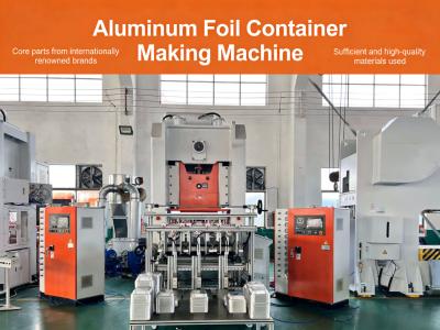 China LK-T80 Aluminum Foil Container Machine with 12,000 Pcs/Hour High-Speed Output, 80ton Press Capacity, and 10-Year Service Life for sale