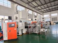 China Fully Automatic Aluminum Foil Container Machine with 19KW Motor Power and Overseas Installation Service for sale