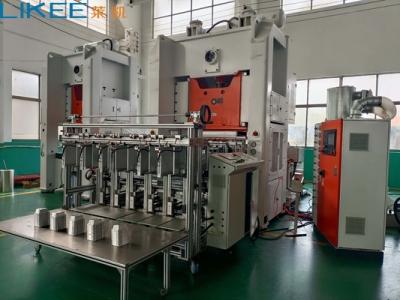 China Aluminum Foil Container Machine 130 Ton H Frame Press Line for Mass Production for sale