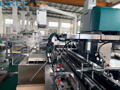 China Automatic Cartoning Machine with Glue Spraying and Box Sealing System for sale