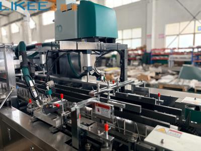 China Automatic Cartoning Machine with Hot Melt Adhesive – Fully Automatic Cartoner, One Operator, Box Size 100–320mm for sale