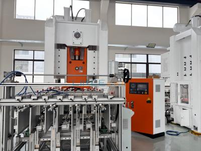 China Aluminum Foil Container Machine 660ml 28micron Production Line Supports Switching Between Thin-Gauge And Heavy-Gauge Material Production for sale
