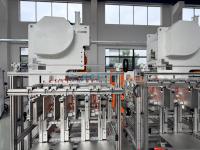 China Aluminum Foil Container Machine 63ton Press Capacity One Worker One Machine Operation for sale
