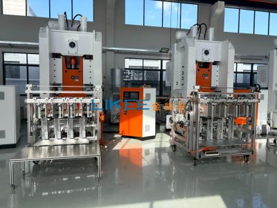 China Aluminium Foil Plate Making Machine 80ton H-Frame 4-6 Cavity Automatic Production Line with Closed Lubrication for sale