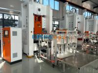 China Aluminium Foil Container Machine 35-70 Strokes/min 80Ton Capacity for 4-Cavity Mould for sale