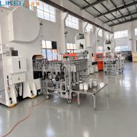 China 63 Ton Aluminium Foil Container Making Machine with Servo Foil Feeding and Automatic Safety Door for sale
