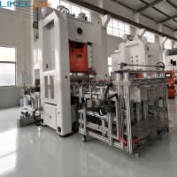 China Aluminium Foil Container Making Machine 80 Ton 15 Min Quick Mould Change 60 Sets Parameter Memory One Worker Operation for sale