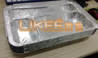 China 2 Cavities DC53 Aluminium Foil Container Mold For 3 Compartment for sale