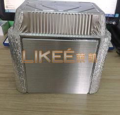 China LK-T80 Eco Friendly 9 Inch Round Tin Foil Pans Disposable Aluminum Foil Container Making Machine for sale