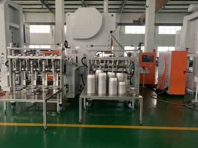 China LK-T63 Aluminum Foil Container Making Machine for Thin Foil (0.03-0.08mm) Production for sale