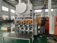 China 12000Pcs/h Capacity Aluminium Foil Container Production Line with PLC for sale