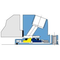China AESSEAL SMSS Ksb Mechanical Seal FKM EPR Stationary Seal Ring for sale