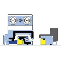 China SS316L Split Mechanical Seal FKM EPR RDSX AESSEAL Mechanical Seals for sale