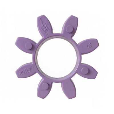 China Toothed Crown Purple Spider Rotex 24 98 SH-A T-PUR KTR Flexible Jaw Coupling Insert for sale